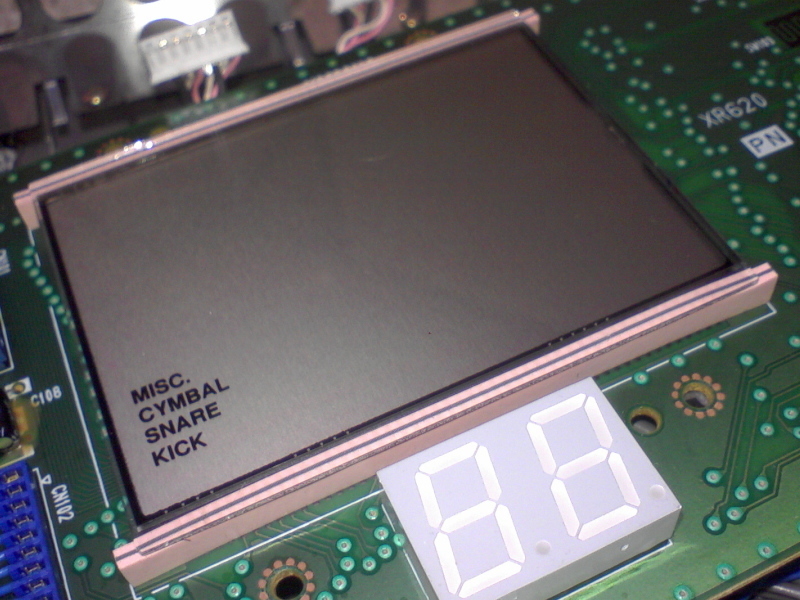 DTXの液晶画面にバックライトを！(中編): Synthesized Malfunction