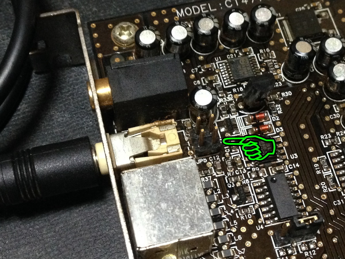 S/PDIF ブラケットをPCに内蔵する: Synthesized Malfunction